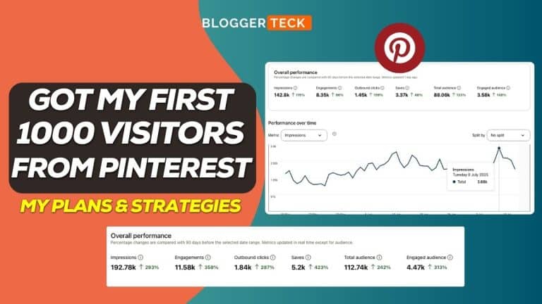 How I Got My First 1,000 Visitors From Pinterest (Step-by-Step ...